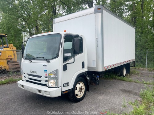 2017 Isuzu NRR S/A 18' COE Delivery Cargo Van Box Truck A/T Diesel ...