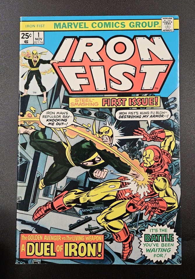 IRON FIST (1975) Issues #1-15 Complete Run Set VG+ to VF, Marvel ...
