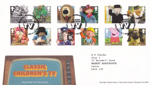 Royal Mail First Day Cover 2014 - Classic Children's TV | eBay UK