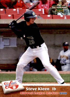 2009 Midwest League All-Stars Grandstand #43 Steve Kleen Menifee ...