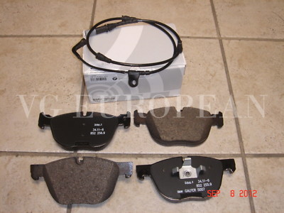 BMW E70 X5 Genuine Front Brake Pads,Pad Set w/Sensor 35d 35i xDrive ...