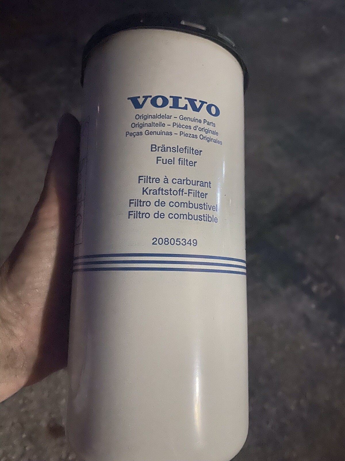 Genuine Volvo Loader Voe 20805349 Fuel Filter Made in Germany Ff5272 ...