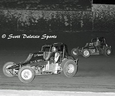ORIGINAL 1980 ASCOT EDDIE WIRTH BRAD NOFFSINGER 8 X 10 CRA SPRINT CAR ...