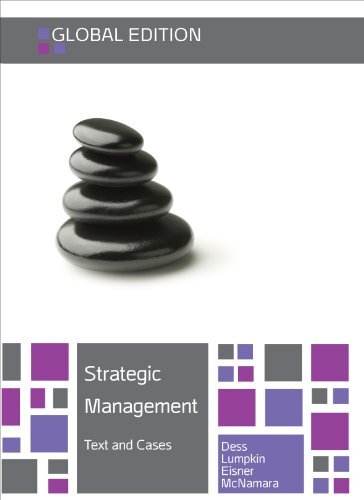 Strategic Management: Texts and Cases,Gregory G. Dess, Alan Eisn | eBay UK