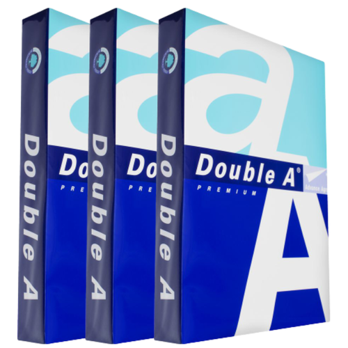 Double A A3 Super Smooth Premium Copy Paper 80gsm Ultra White 3 x 500 ...
