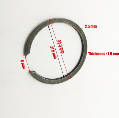 RETAINING SNAP RING 27 mm CIRCLIP EXTERNAL INTERNAL C-CLIP carbon steel ...