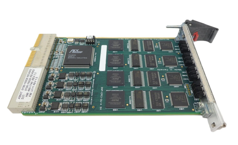 SST Woodhead DNP-CPCI-3U-4 DeviceNet Scanner PCB Card AMAT 0190-16928 ...