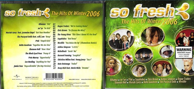 SO FRESH: THE HITS OF WINTER 2006 'Various' CD for sale online | eBay
