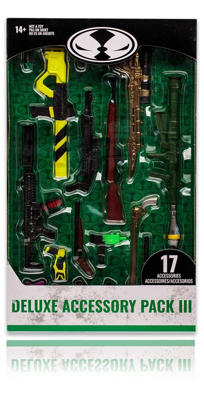 McFarlane Toys DELUXE Accessory Pack #3 Weapons Guns For 7" Figure DC ...