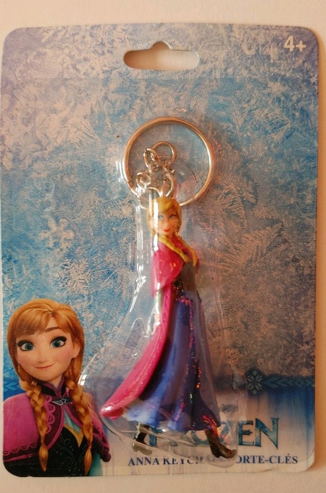 Disney Frozen Keychains Bag charms Figures Trio Elsa, Anna & Olaf NEW ...