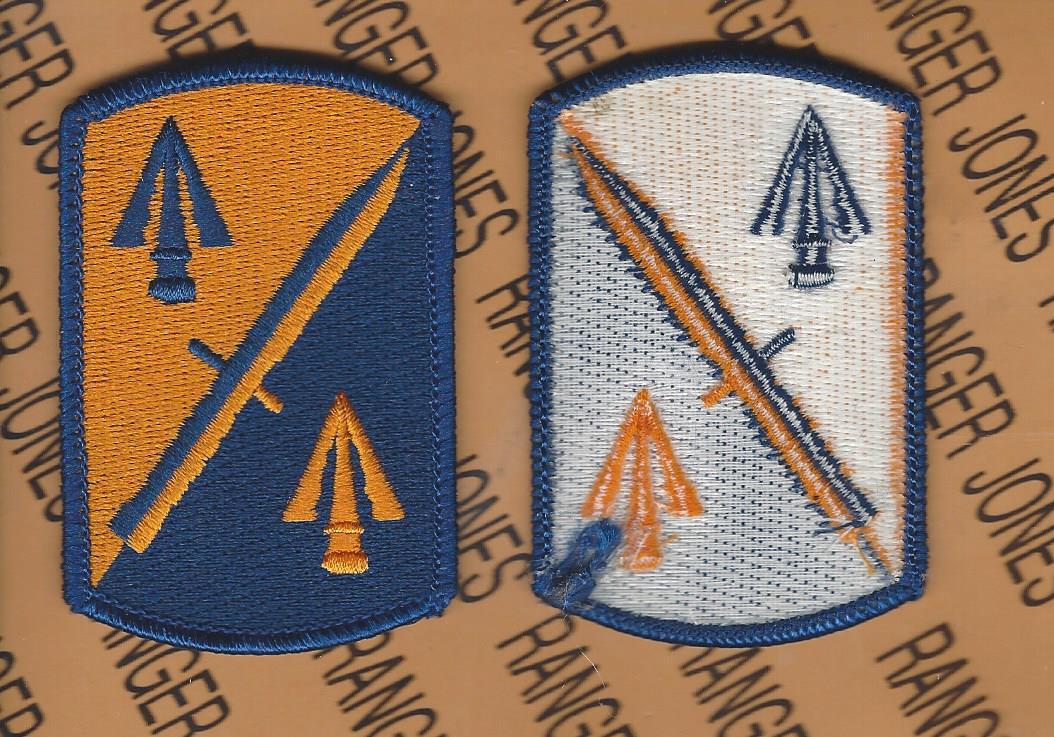US Army 158th Infantry Brigade INF. BDE. ~3" shoulder patch m/e | eBay