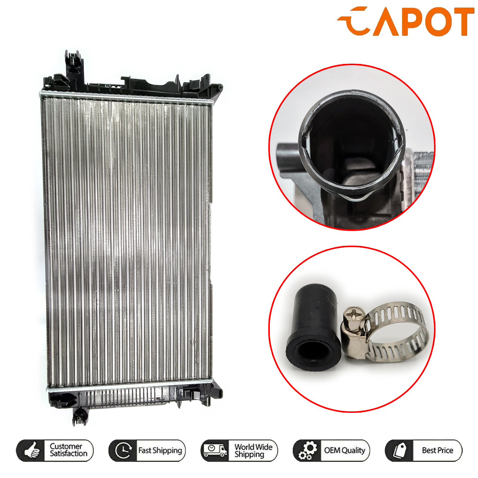 Engine Cooling Radiator For VW Crafter 30-35 Mercedes-Benz Sprinter ...