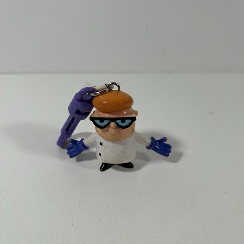 Dexter's Laboratory Vintage Keychain Cartoon Network Figure - Rare ...