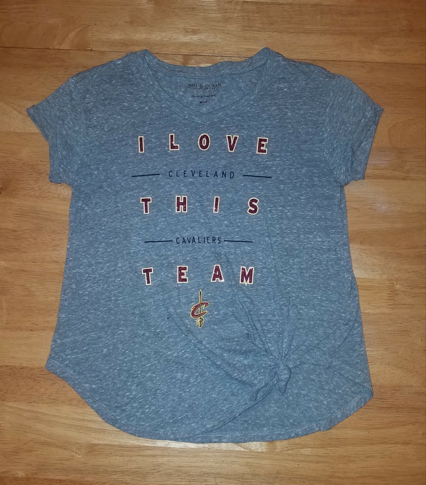 EUC--GIRLS 5TH & OCEAN CLEVELAND CAVALIERS SHIRT--SIZE 8/10 | eBay