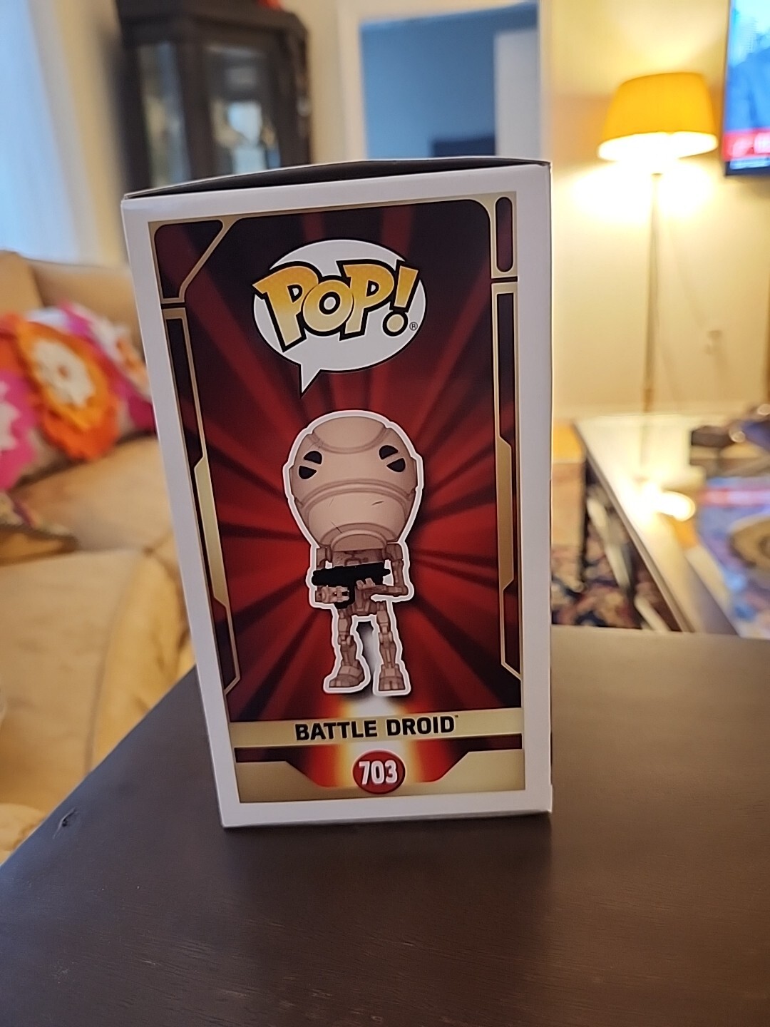 Star Wars Ep I: The Phantom Menace - B1 Battle Droid Pop! Vinyl Figure ...