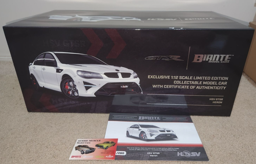1:12 Biante Holden HSV VF GTSR Commodore sedan in Heron White | eBay