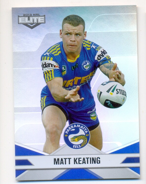 2013 ESP NRL Elite series Common Card 75 - Matt Keating - Parramatta ...