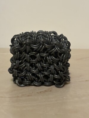 steel chainmail cube 2.12” X 2.12” X 2.12 | eBay