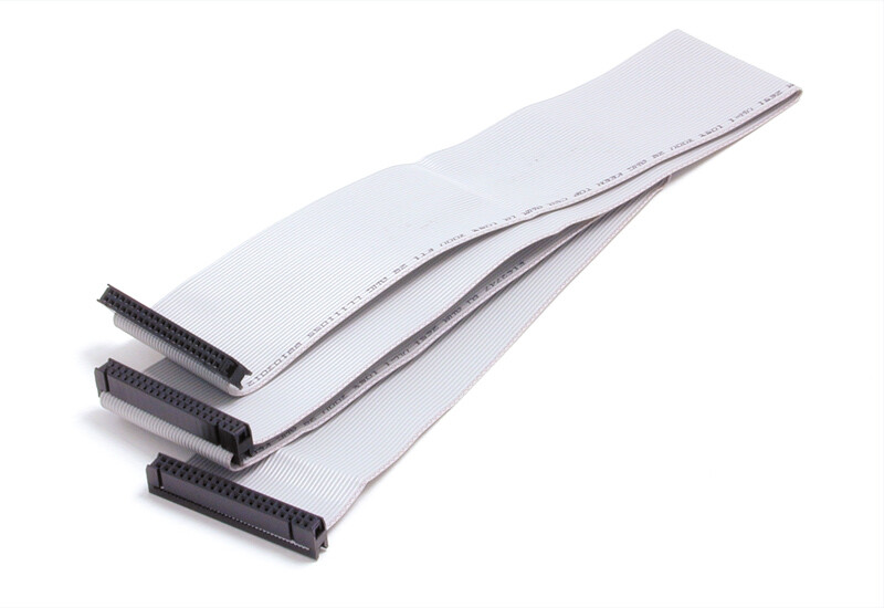 Internal IDE cable for double, CD, DVD, hard drive, 80 wires, ATA-66 ...