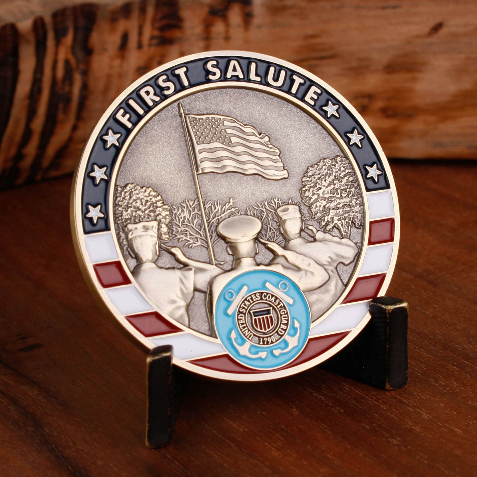 Coast Guard First Salute Challenge Coin | eBay