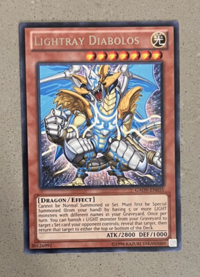 Yugioh - Lightray Diabolos - GAOV-EN035 - Rare 1st Edition | eBay