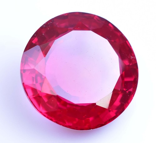 63.85 CT Naturel Mogok Rouge-Rose Rubis Agl Certifié Superbe Coupe ...