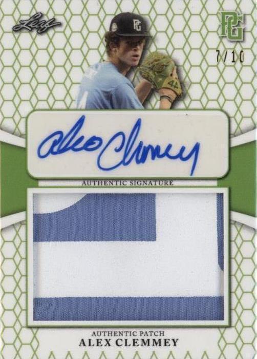 2022 Leaf Perfect Game National Showcase - Patch Autographs Alex ...