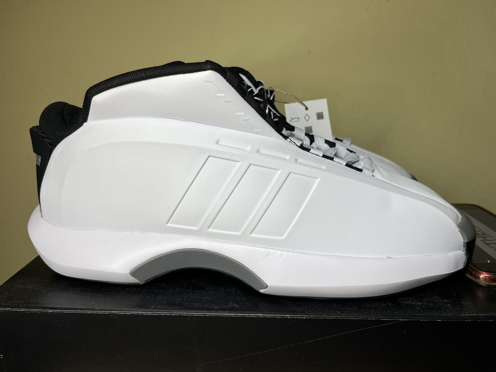 DS Adidas Crazy 1 Stormtrooper 2022 Men size 10.5 Kobe Bryant Black ...