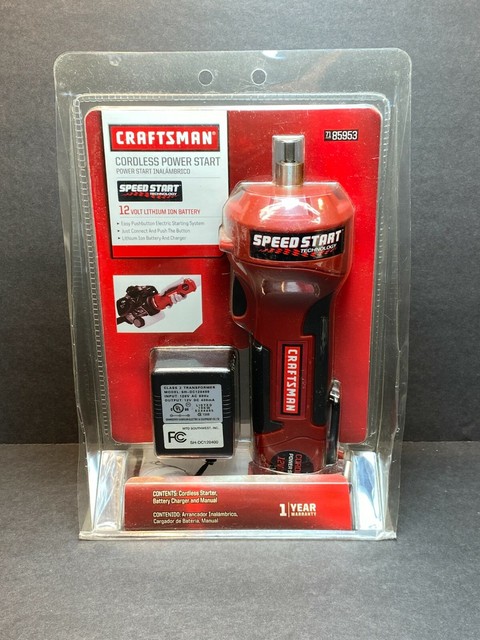Craftsman 85953 Cordless Speed Start With Priority for sale online | eBay