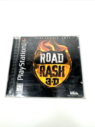 Road Rash 3D Sony PlayStation 1 PS1 1998 Complete with Manual CIB ...