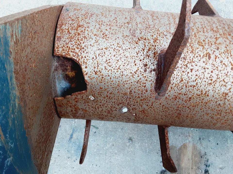 Royer Bunker Silage Shaver Defacer Rake 6596 Telehandler Wheel Loader ...