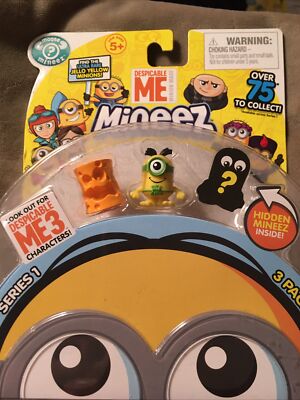 Despicable Me 3 Micro Figures 3 Series 1 One Mystery Cheese Head | eBay