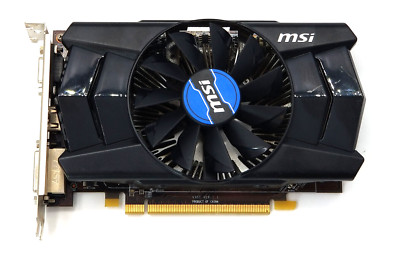 Genuine MSI AMD Radeon R7 250 2GB DDR5 High Profile Bracket GPU P/N: MS ...