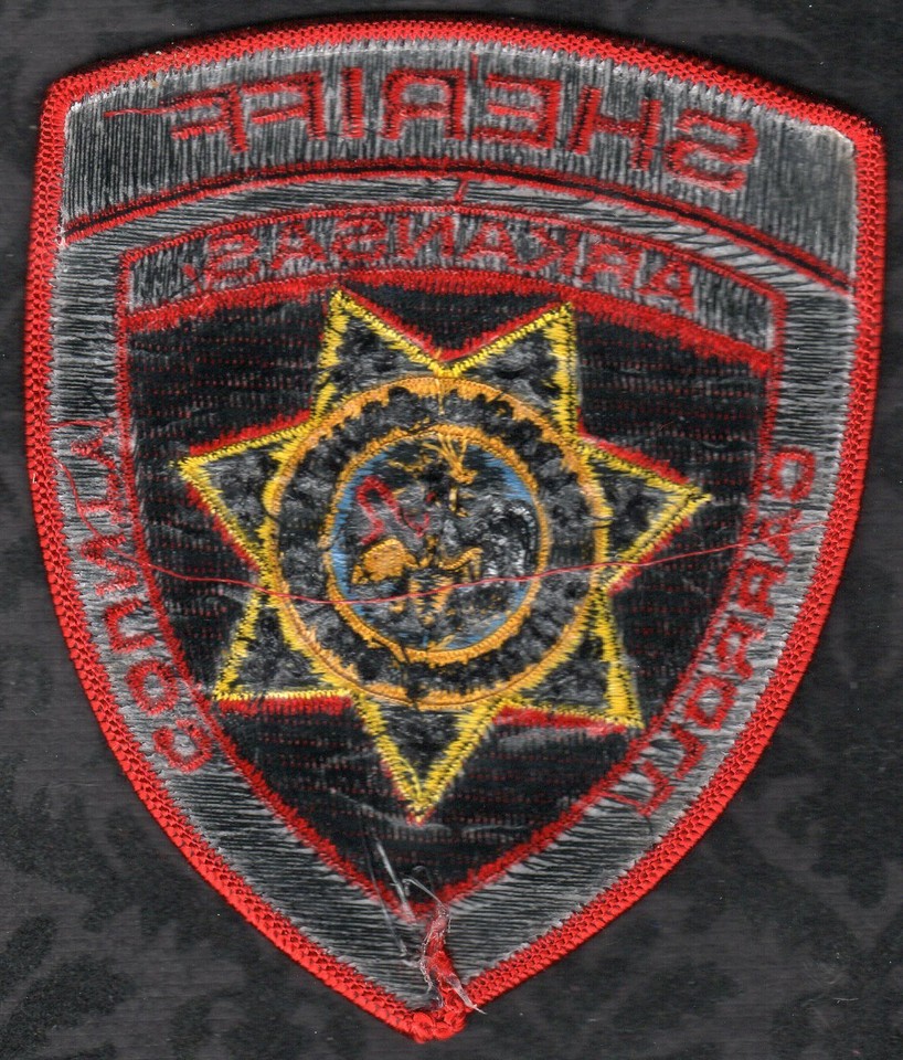 👀😜😍👌 Carroll County Arkansas Sheriff Shoulder Patch | eBay