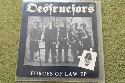 DESTRUCTORS – FORCES OF LAW 7″ EP – Nr MINT UK 1983 PUNK | eBay UK