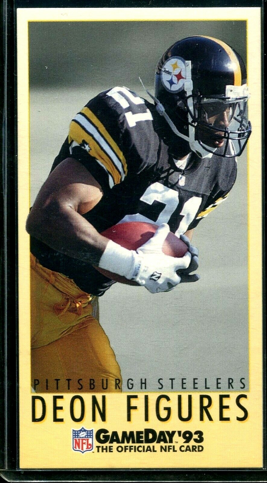 1993 Fleer Gameday Tall Boy Deon Figures #84 Pittsburgh Steelers | eBay