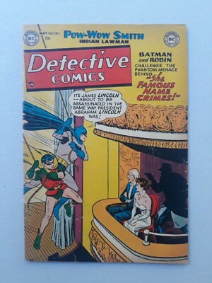 Detective Comics 183 Golden Age Batman 1952 | eBay