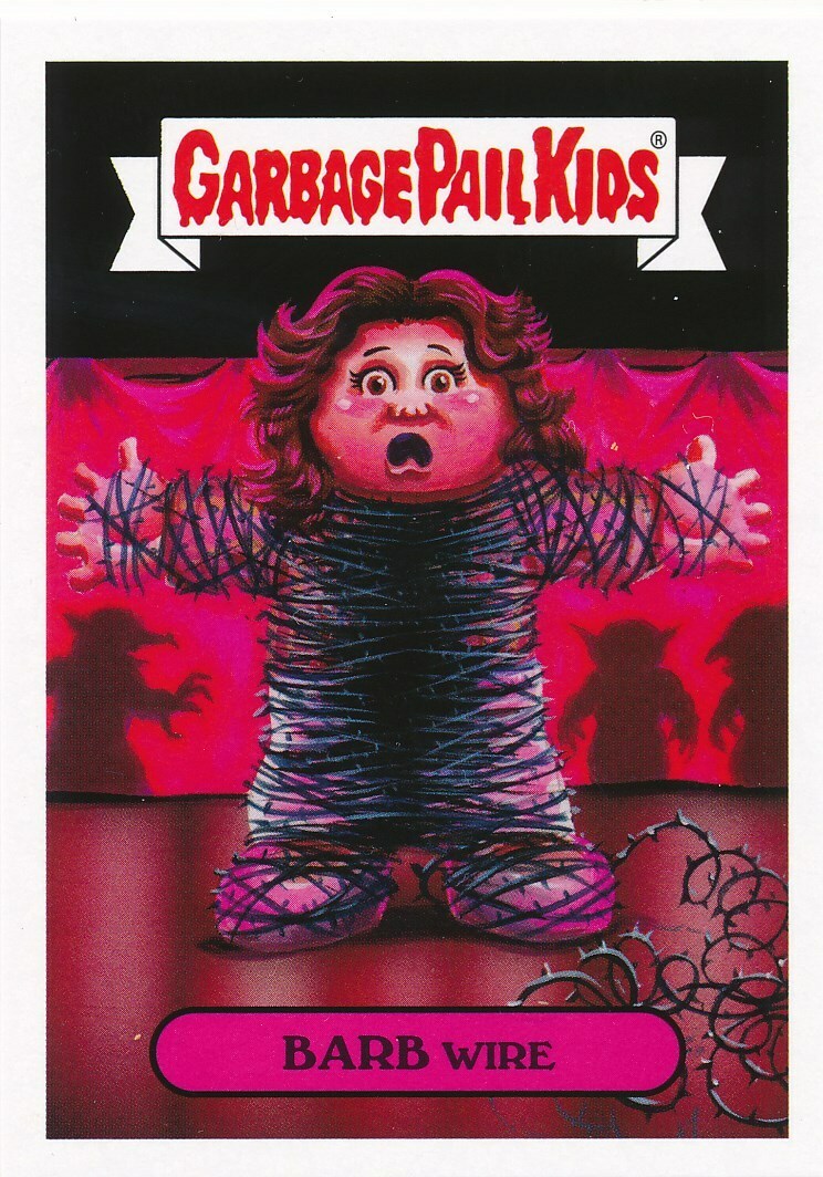 16A BARB WIRE 2019 GPK Revenge Oh, Horror-ible CULT BLACK LIGHT | eBay