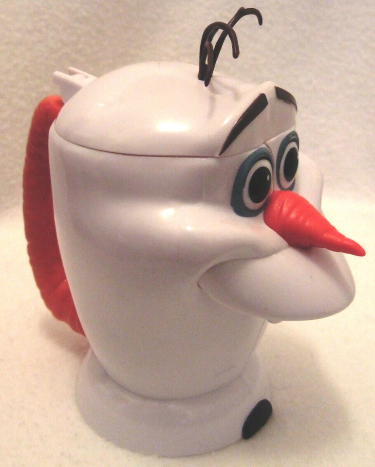 Disney Olaf Snowman Frozen Snowcone Cup -Plastic w/ Lid | eBay