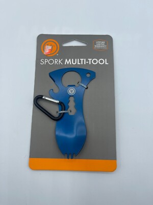 Ultimate Survival Technologies Survival Camp Stainless Spork Blue Multi tool | eBay