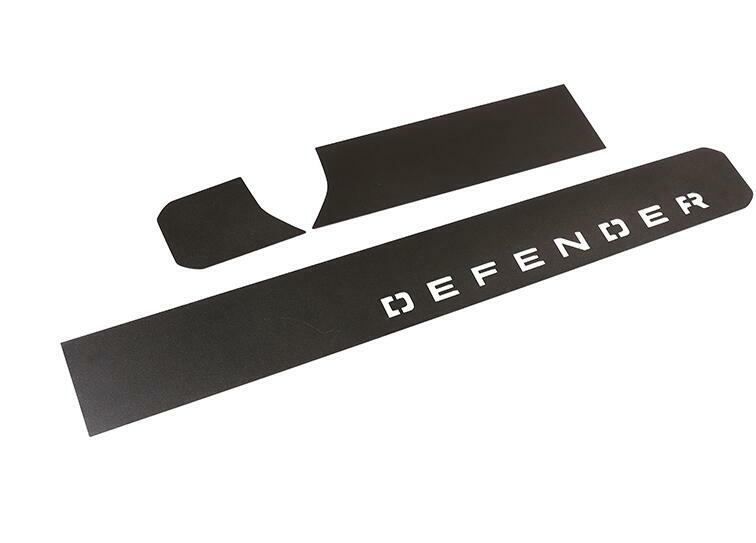Fit For Land Rover Defender 2020-2022 alloy black Dashboard wordmark ...