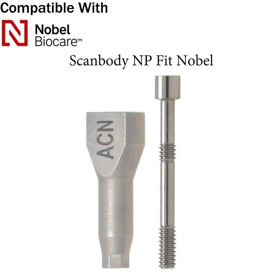 Dental CAD/CAM Implant Scan Body Fits Hiossen Osstem Nobel Active ...