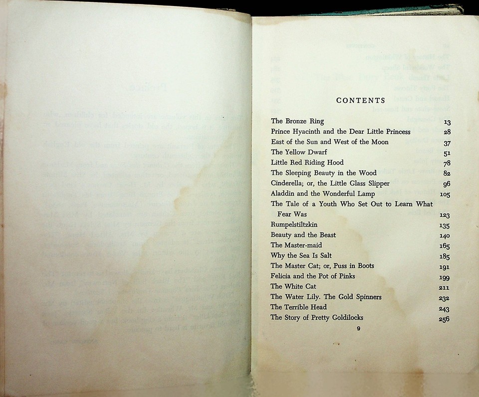 Blue Fairy Book Andrew Lang 1959 US edition Tales Looking Glass ...