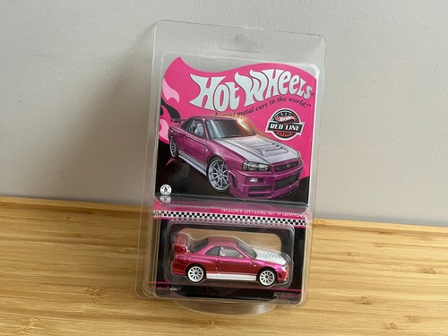 Mattel Creations Hot Wheels RLC Exclusive Pink Editions Skyline GT-R ...