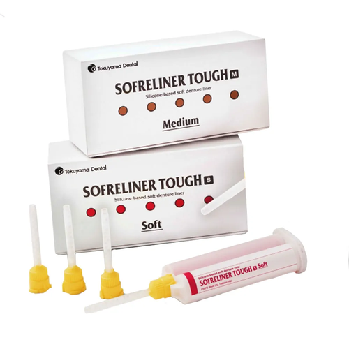 TOKUYAMA Dental silicon Sofreliner Tough Chairside Soft Denture Reline ...