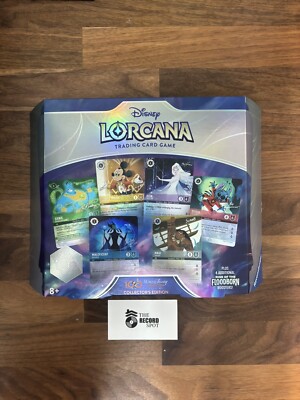 Disney Lorcana Chapter 2 Rise Of The FloodBorn Disney 100 Gift Set IN ...