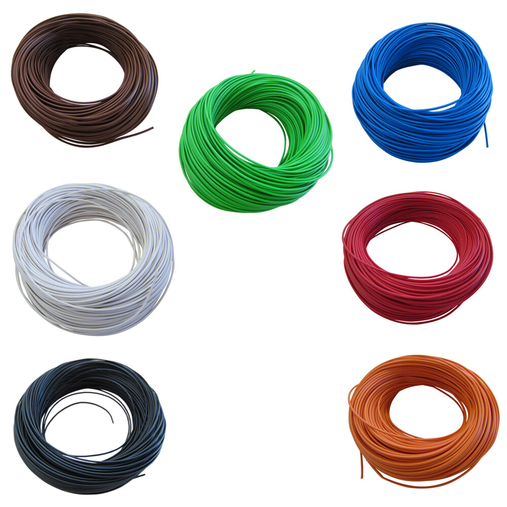 20m 0,29€/m / 10m 0,38€/m KFZ LKW Kabel Litze Leitung 0,5mm FLRy FREIE ...