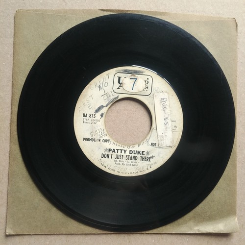 PATTY DUKE Don't Just Stand There DJ PROMO 45 7" POP Record Vinyl ...