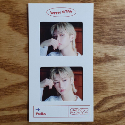 Felix Official Bookmark Stray Kids 2021 Season's Greeting Kpop Genuine ...