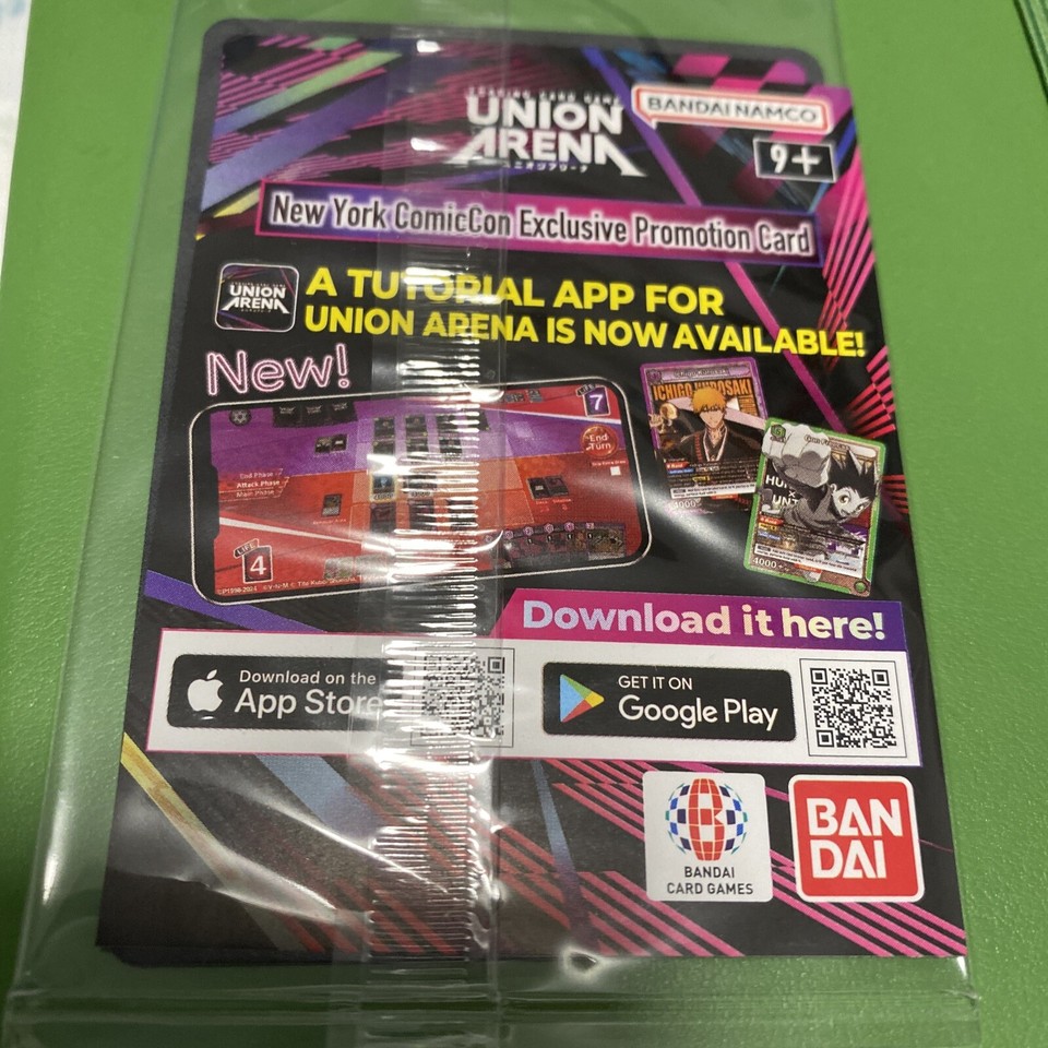 Union Arena Ichigo Kurosaki NYCC2024 Bleach Promo - Sealed UEPR/BLC-1 ...